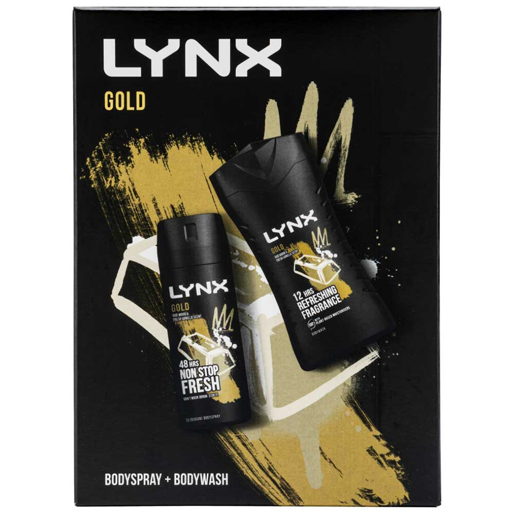 Lynx - Gold Duo Gift Set