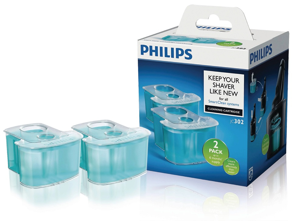 Philips - Cleaning Cartridge Refill JC302/50 (2 pack)