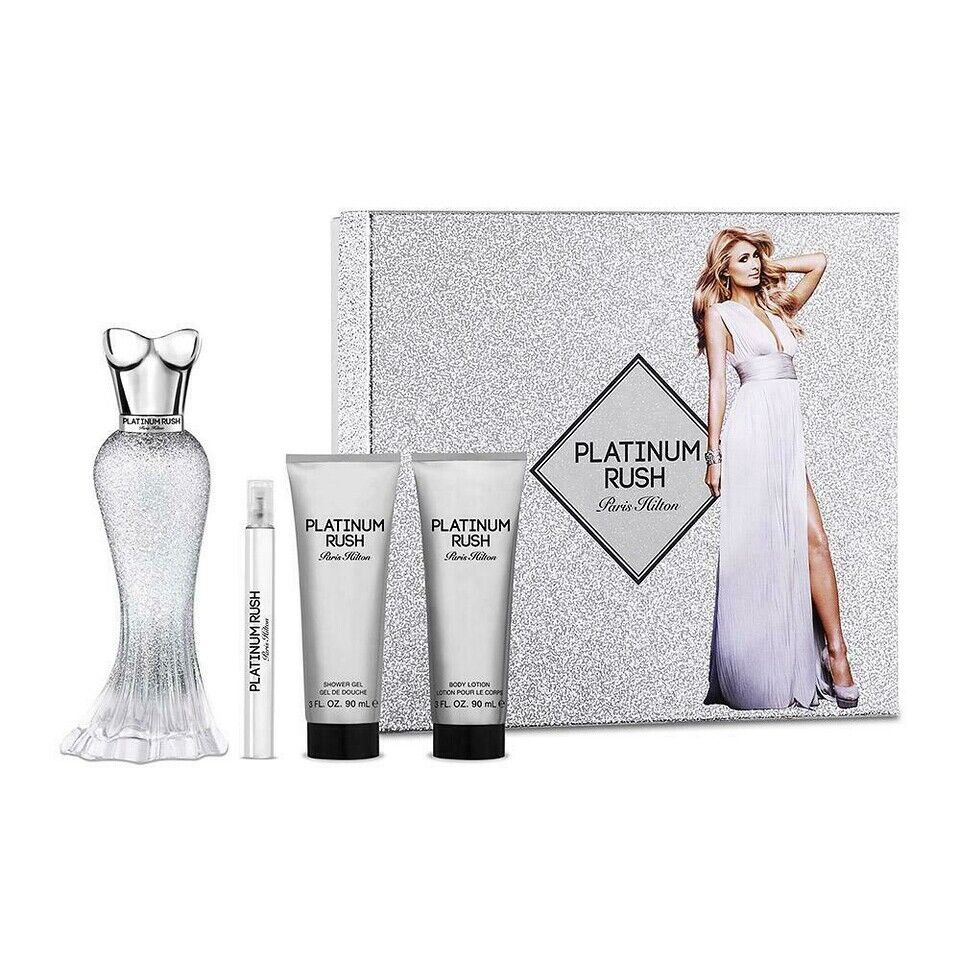 Paris Hilton - Platinum Rush EDP Gift Set (4pc)