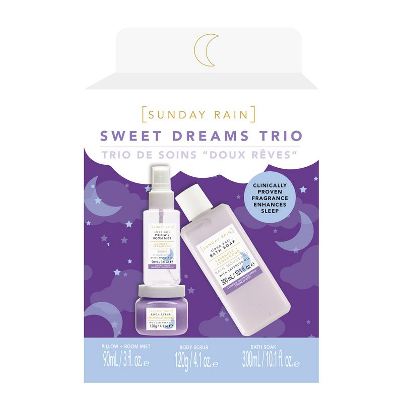 Sunday Rain Lavender And Cedarwood Sweet Dreams Trio